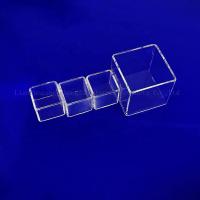 China High Temperature Corrosion Resistance Measurement Liquid Quartz Cuphor Quartz Container for sale