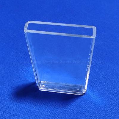 China High Temperature Corrosion Resistance Measurement Liquid Quartz Cuphor Quartz Container for sale