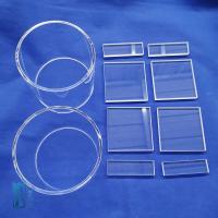 China High Temperature Corrosion Resistant Optical Window Quartz Sheet Penetrates Ultraviolet Fused Quartz for sale