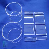 China High Temperature Corrosion Resistant Optical Window Quartz Sheet Penetrates Ultraviolet Fused Quartz for sale