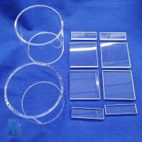 China High Temperature Corrosion Resistant Optical Window Quartz Sheet Penetrates Ultraviolet Fused Quartz for sale