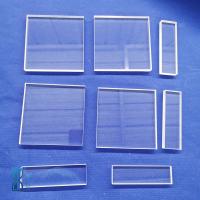 China High Temperature Corrosion Resistant Optical Window Quartz Sheet Penetrates Ultraviolet Fused Quartz for sale