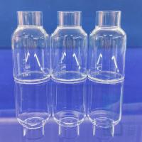 China Custom Measuring Solution Quartz Container Quartz Bottle Manufacturer for sale