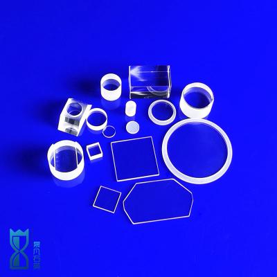 China Factory High Transparencye Fused Silica For Optical Window Custom Irregular Quartz Sheet Glass Plate for sale