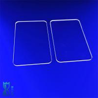 China Factory High Transparencye Fused Silica For Optical Window Custom Irregular Quartz Sheet Glass Plate for sale