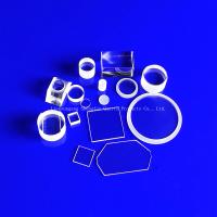 China Factory High Transparencye Fused Silica Custom Optical Quartz Sheet Glass Plate In Various Sizes for sale