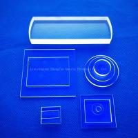 China Factory High Temperature Resistant Fused Silica Custom Optical Quartz Sheet Glass Plate for sale