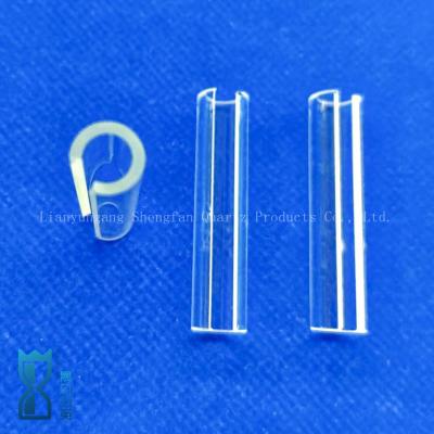 China High Purity SiO₂>99.99% Quartz Glass Tube with Exceptional Heat Tolerance 1150℃ and Customizable Size 0.5-100mm for Semiconductor and Optical Applications for sale