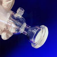 China Laboratory special high temperature corrosion resistant quartz instrument quartz container for sale