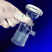 China Laboratory special high temperature corrosion resistant quartz instrument quartz container for sale
