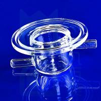 China Custom Loaded Liquid Measurement High Temperature 50ml-1000ml Quartz Reactor for sale