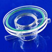 China Custom Loaded Liquid Measurement High Temperature 50ml-1000ml Quartz Reactor for sale