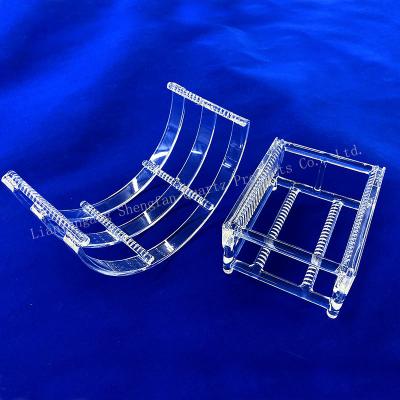 China High Temperature Resistance Customized Size Clear Quartz Plate with High Acid Tolerance for Semiconductor and Optical Applications for sale