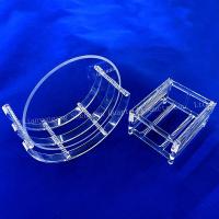 China High Temperature Resistance Customized Size Clear Quartz Plate with High Acid Tolerance for Semiconductor and Optical Applications for sale