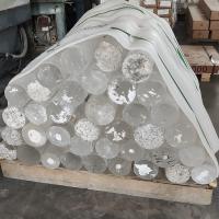 China Custom High Temperature Resistance Various Sizes Quartz Lead Core Inside Transparent Outside Scrub for sale