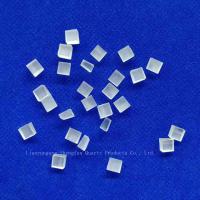 China Factory Customized High Precision Small Quartz Glass Plate Frosted Sheet Fused Silica for sale