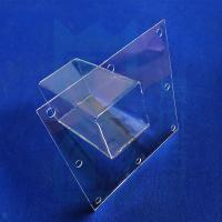 China 1100C High Temperature Resistant Quartz Glass Sheet For Punching In Semiconductor Photovoltaic Applications for sale