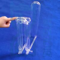 China High Temperature Resistant Fused Quartz Glass Tube Laboratory Dedicated Transparent Quartz Glass Tube for sale