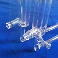 China High Temperature Resistant Fused Quartz Glass Tube Laboratory Dedicated Transparent Quartz Glass Tube for sale