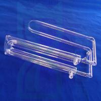 China High Temperature Resistant Fused Quartz Glass Tube Laboratory Dedicated Transparent Quartz Glass Tube for sale