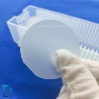 China Factory Custom Cassette Single Sided Polished Disc Frosted Quartz Glass Ultra-Thin Sheet Quartz Plate for sale