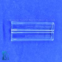 China High Precision Customized Transparent Quartz Double Layer Pipe Quartz Glass Tube for sale