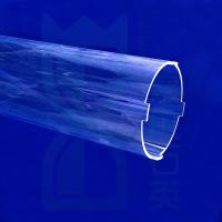 China 1100C Strain Point Quartz Glass Tube For Optical Applications In Industrial Manufacturing for sale
