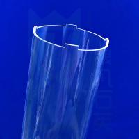 China 1100C Strain Point Quartz Glass Tube For Optical Applications In Industrial Manufacturing for sale