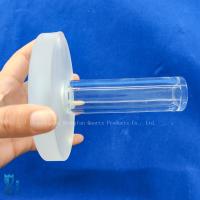 China Custom Corrosion Resistant Polishing Punching Quartz Flange Tube Glass Pipe For Scientific Research for sale