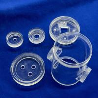 China Factory Custom High Temperature Corrosion Resistant Transparent Quartz Thread Pipe Quartz Glass Pipe for sale