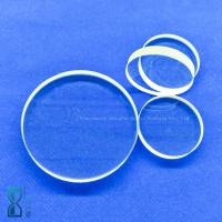China Customized Circular Quartz Plate Transparent Glass Sheet High Temperature Resistant for sale