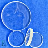 China Customized Circular Quartz Plate Transparent Glass Sheet High Temperature Resistant for sale