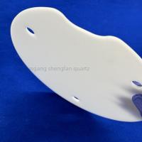 China Custom Opal Fused Quartz Plate Sheet High Temperature And Corrosion Resistant for sale