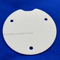 China Custom Opal Fused Quartz Plate Sheet High Temperature And Corrosion Resistant for sale
