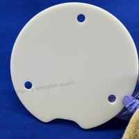China Custom Opal Fused Quartz Plate Sheet High Temperature And Corrosion Resistant for sale