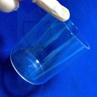 China Custom High Temperature Corrosion Resistant Quartz Glass Flat Bottom Test Tube for sale