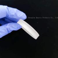 China High Performance Clear Frosted Thick Wall Sheet Quartz Glass Disc Laboratory Glassware for sale