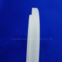 China Customized Processing High Purity Frosted Quartz Irregular Ring Flange Glass Instrument for sale