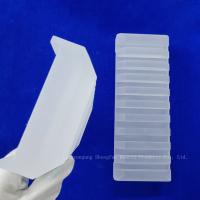 China Large Size Quartz Insulation Block Groove Cleaning Ark Factory Custom Corrosion Resistant High Performance for sale