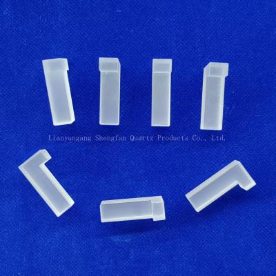 China Factory Custom Multiple Sizes Irregular Quartz Glass Plate Sheet High Temperature Resistant for sale