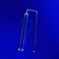 China Custom Quartz Glass Tube High Temperature Resistant U Shaped for sale