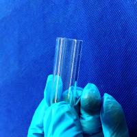 China Customized Clear Round Bottom End Quartz Test Tube For Laboratory for sale