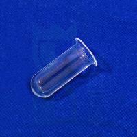 China High Temperature High Purity Silica Quartz Glass Tube Quartz With Flange Tube Quartz Flanged Test Tube for sale