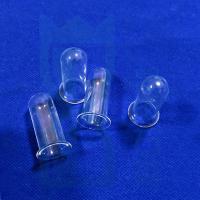 China High Temperature High Purity Silica Quartz Glass Tube Quartz With Flange Tube Quartz Flanged Test Tube for sale