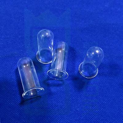 China High Temperature High Purity Silica Quartz Glass Tube Quartz With Flange Tube Quartz Flanged Test Tube for sale