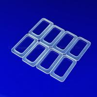 China High Transmittance Customized Fused Quartz Disc Clear Square Step Quartz Plate For Semiconductor for sale