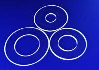 China Fused Clear Quartz Tube Flange Excellent Electrical Resistivity For Optical Instrument for sale