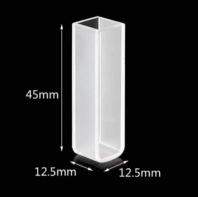 China Lab Essential! Ultraviolet Quartz Cuvettes 5mL/10mL 100% Bubble Free Compatible With UV-Vis Spectrophotometers for sale