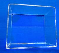 China Factory Customized High Temperature Corrosion Resistant Quartz Containers Quartz Square Cylinders With Quartz Sand Cores For Laboratories for sale