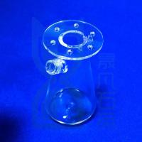 China Factory Customized High Temperature Corrosion Resistant Quartz Containers Quartz Square Cylinders With Quartz Sand Cores For Laboratories for sale